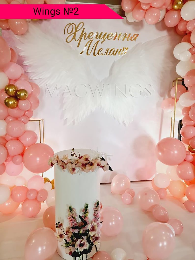 Wings for Backdrop, Angel Wings Photo Booth, White Wings, Angel Wings ...