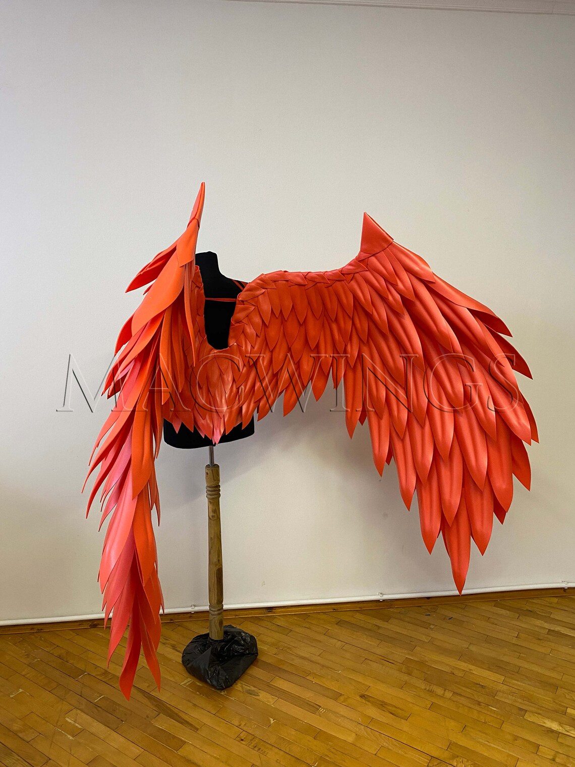 Red Wings Demon Wings Devil Costume Fallen Angel Lucifer - Etsy