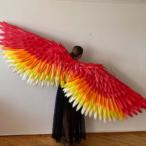 Movable Flame Wings, Phoenix Wings, Adult Cosplay Costume, Fire Bird ...