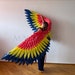 Parrot Wings Costume, Macaw Costume, Movable Wings for Dance, Bird ...