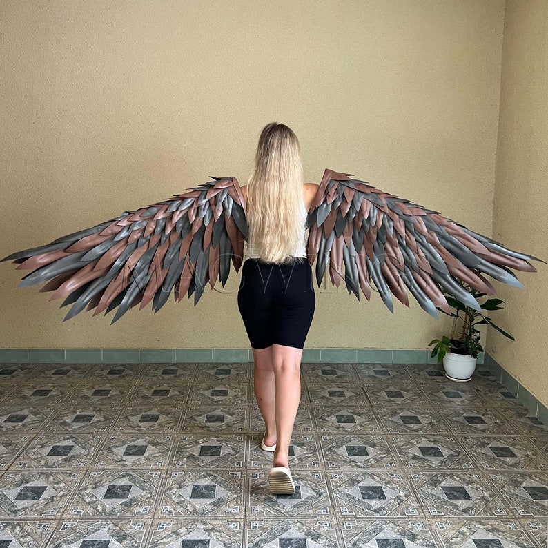 Eagle Wings Costume Cosplay Bird Wings for Arms Harpy Eagle Costume ...
