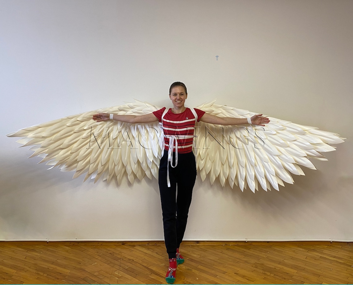 Movable Black Wings Devil Wings Fallen Angel Costume - Etsy