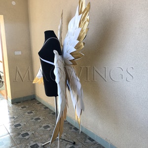Triple Wings, White Gold Wings, Shoot for Men, Wings for Men, Special ...