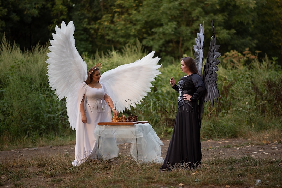 Extra Large Wings, White Angel Wings, Black Wings, Giant Wings, Big ...