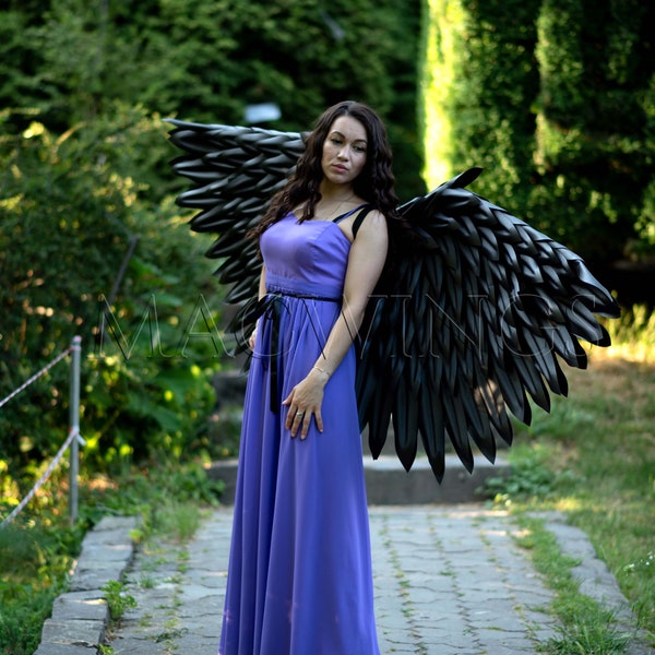 Fallen Dark Angel Cosplay - Etsy