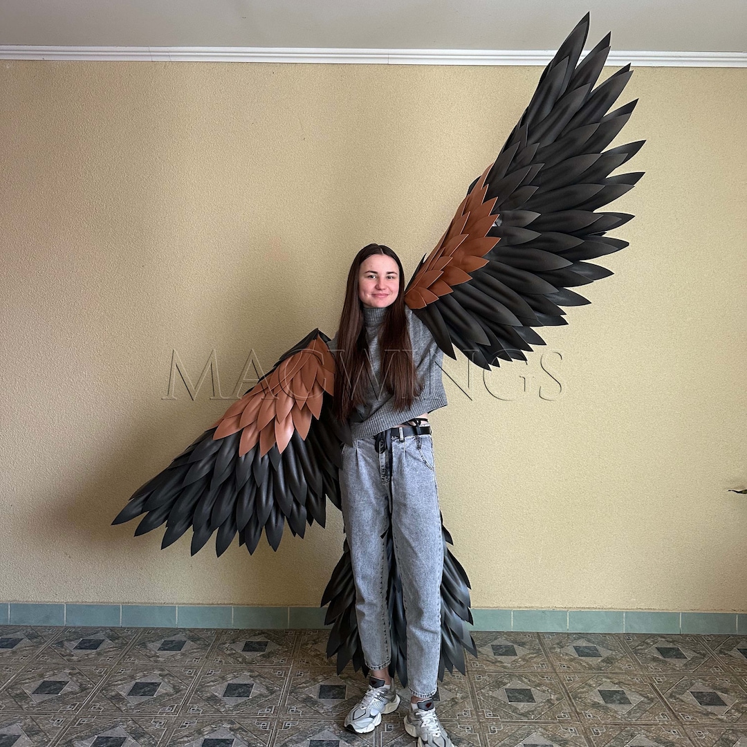 Robin Bird Costume Wings and Tail Robin Cosplay Adult Arm Wings ...