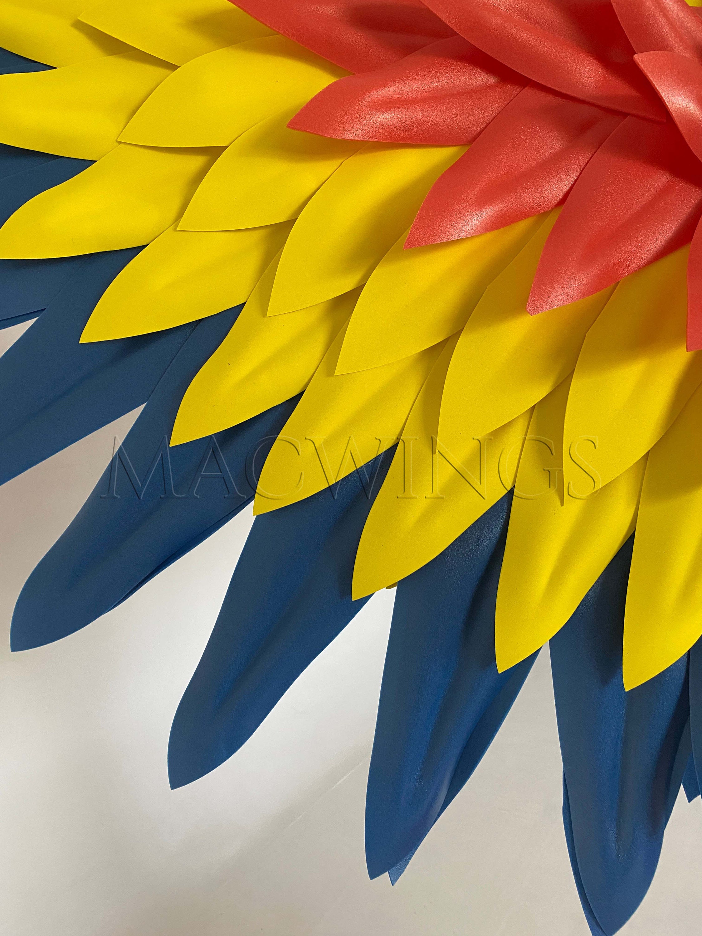 Big Macaw Wings Cosplay Costume Adult, Large Bird Parrot Wings Macaw ...