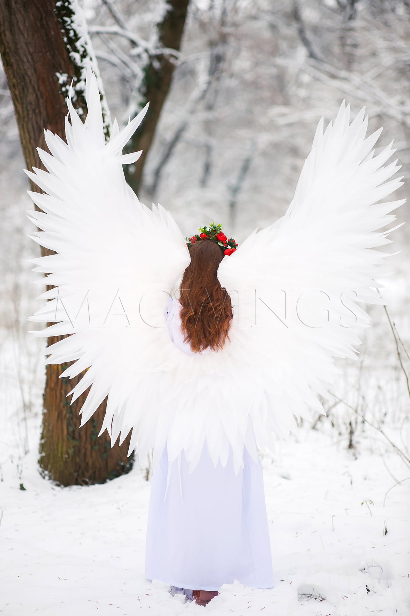 Angel wings Wedding wings White wings Wedding photoshoot | Etsy