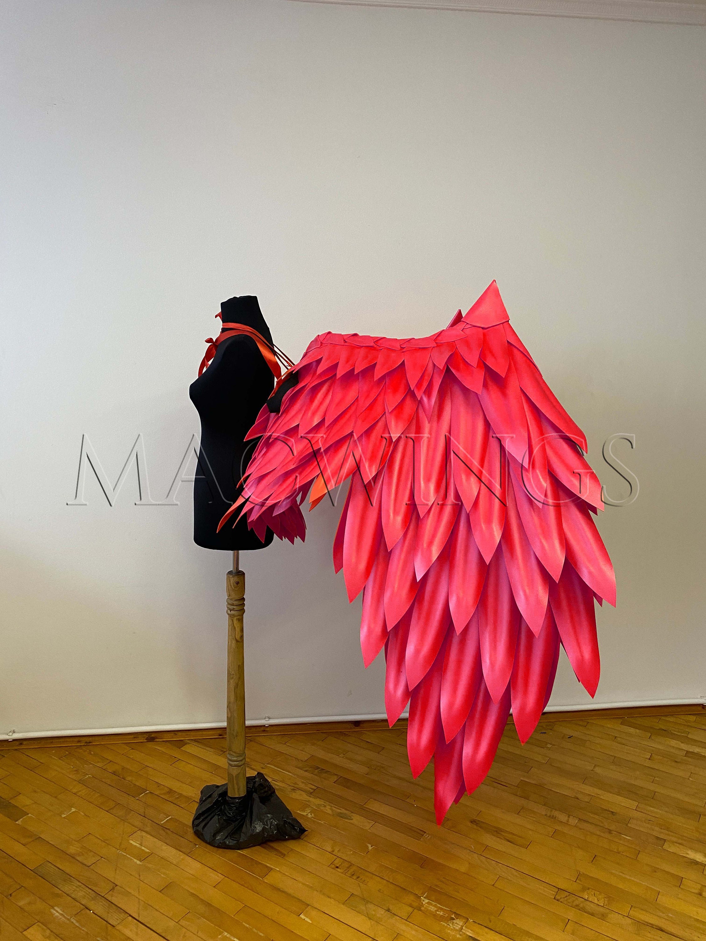 Red Wings, Demon Wings, Devil Costume, Fallen Angel, Lucifer Wings ...