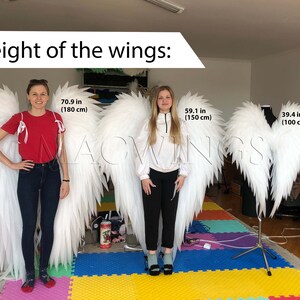 White Angel Wings Adult Angel Costume Large Wings Angel - Etsy