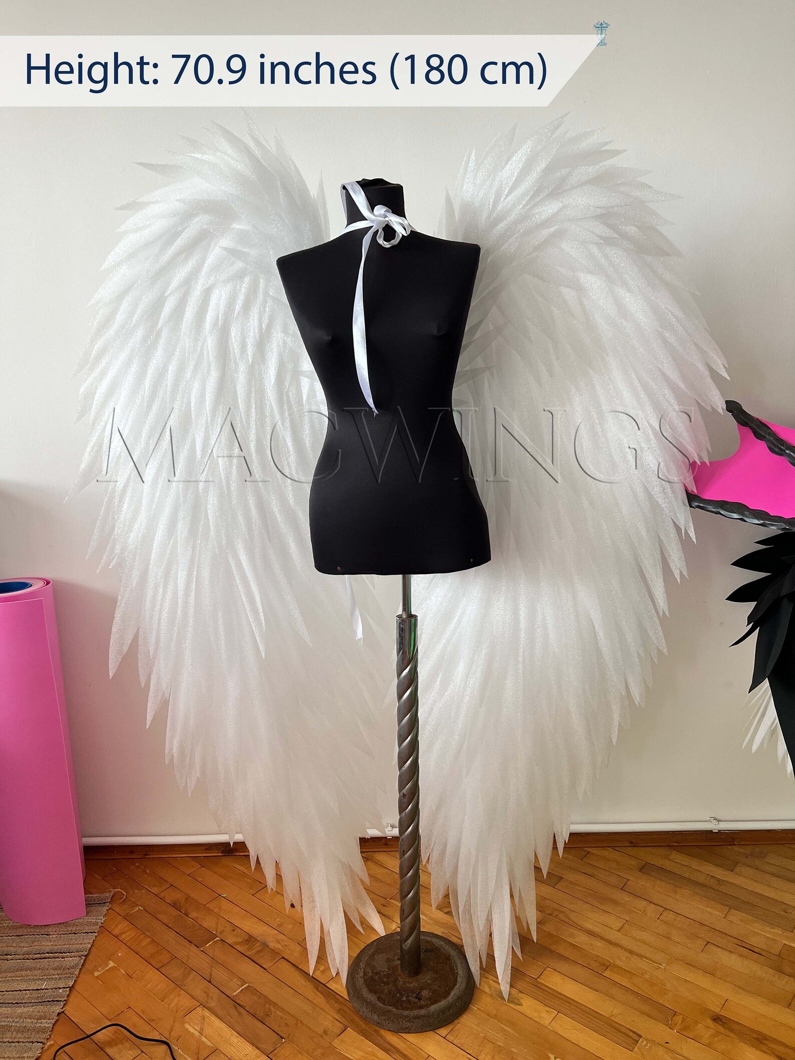 White Angel Wings Adult Angel Costume Large Wings for - Etsy