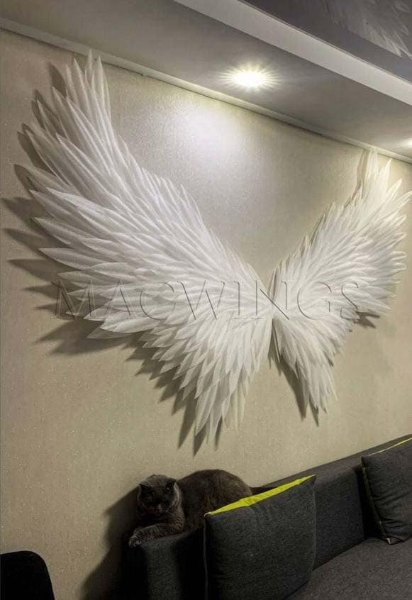 Wings for Photo Booth Angel Wings for Backdrop, White Wings, Selfie ...