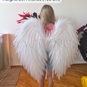 White Angel Wings, Adult Angel Costume, Large Wings for Photoshoot, Cosplay Wings Photo Shoot ...