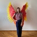 Wings of Fire Red Wings for Cosplay Costume Phoenix Cosplay - Etsy