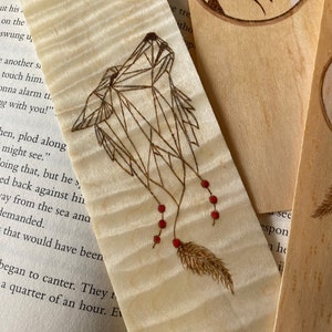 Wolf Bookmarks | Handmade Wood Bookmark | Wolf Art | Howling Wolf ...