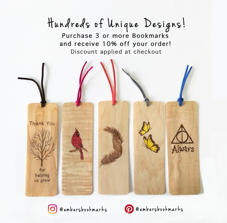 Charlie Brown and Snoopy Bookmarks Handmade Burned Wood - Etsy