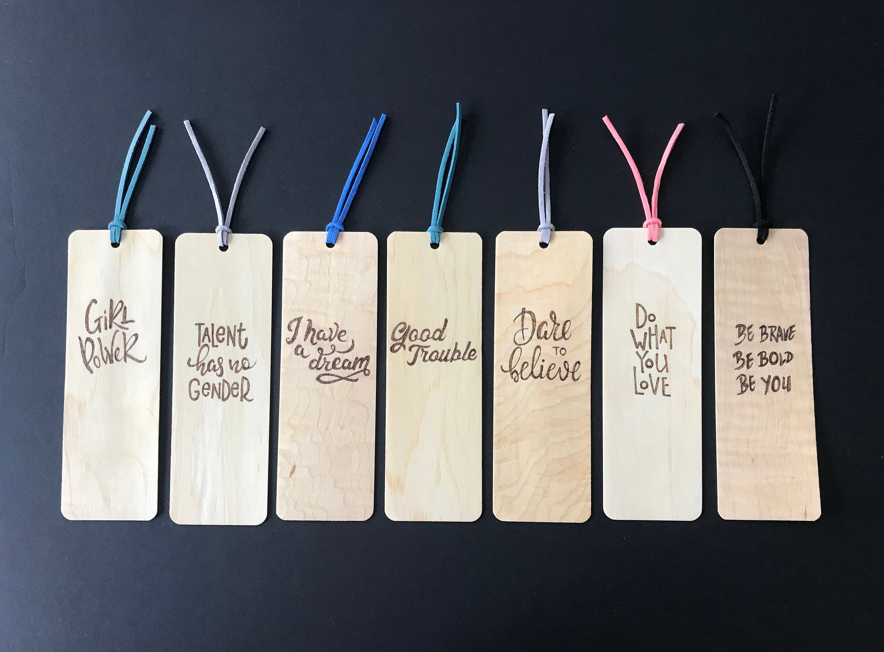 Inspirational Bookmarks Handmade Wood Bookmark - Etsy