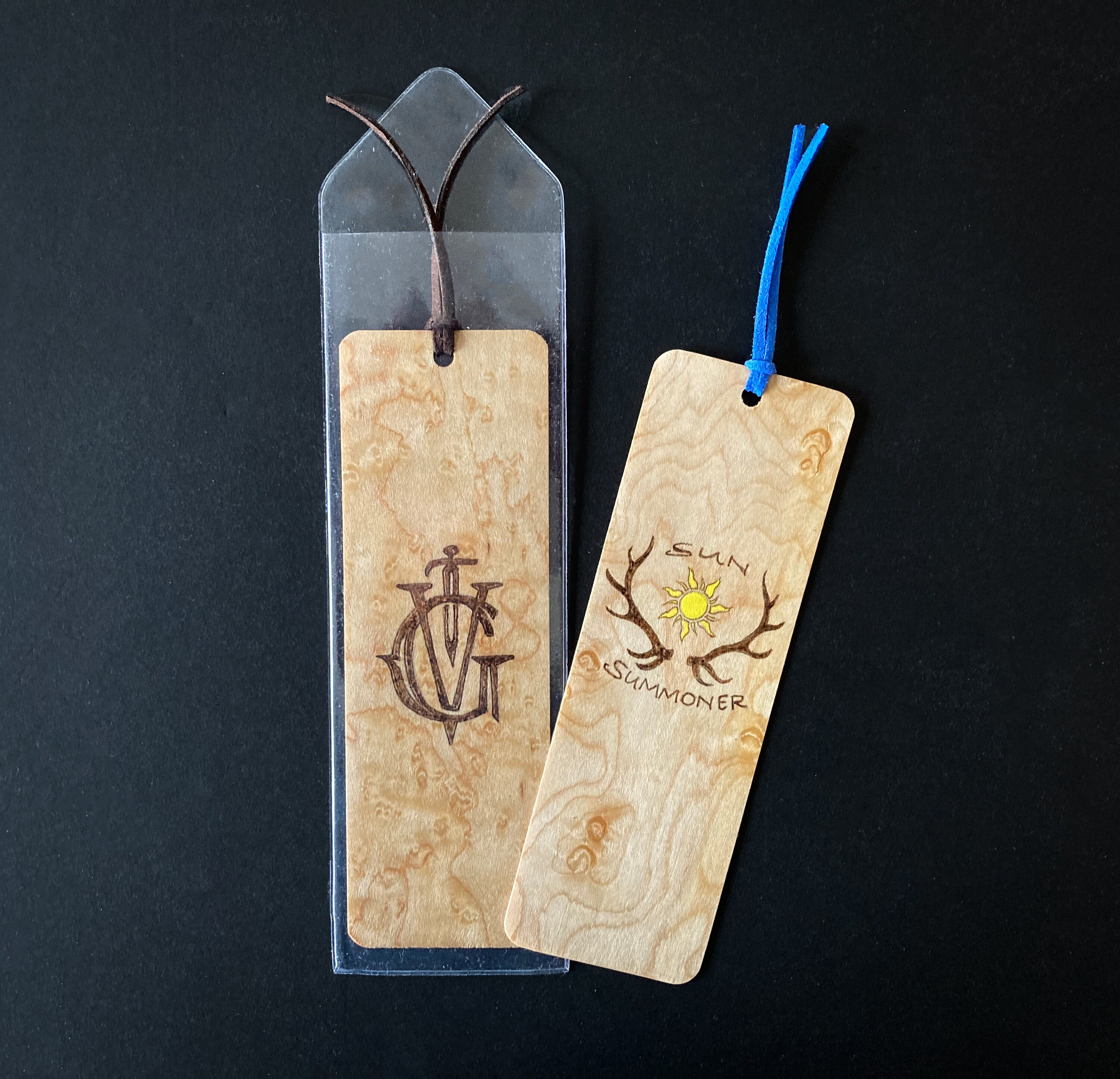 Shadow and Bone Bookmarks Handmade Wood Bookmark | Etsy