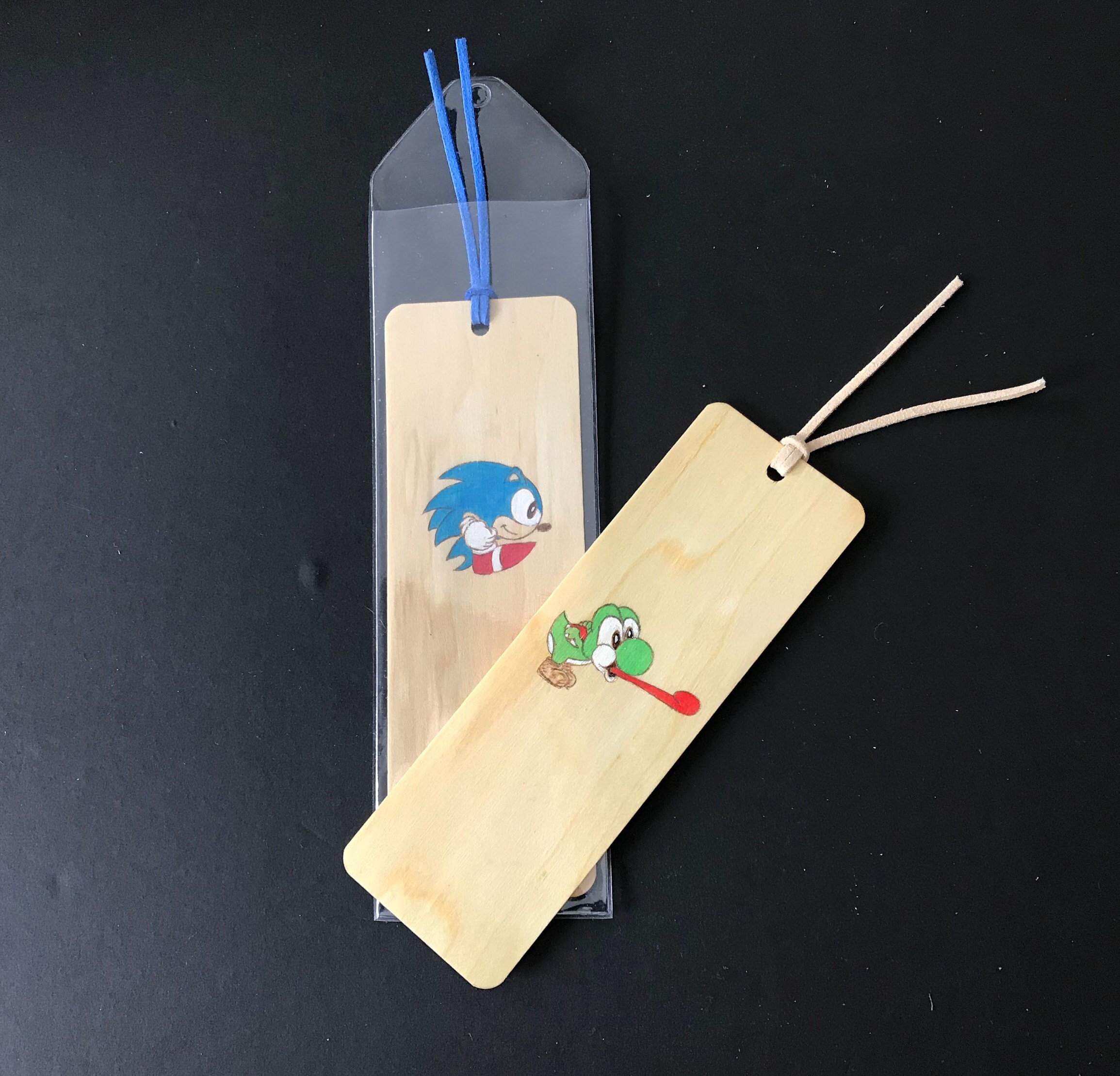 Classic Video Game Bookmarks Handmade Burned Wood Bookmark - Etsy