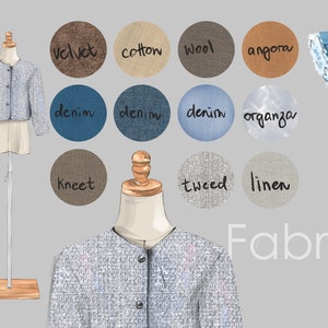 Fashion Design Procreate Brush, - Etsy