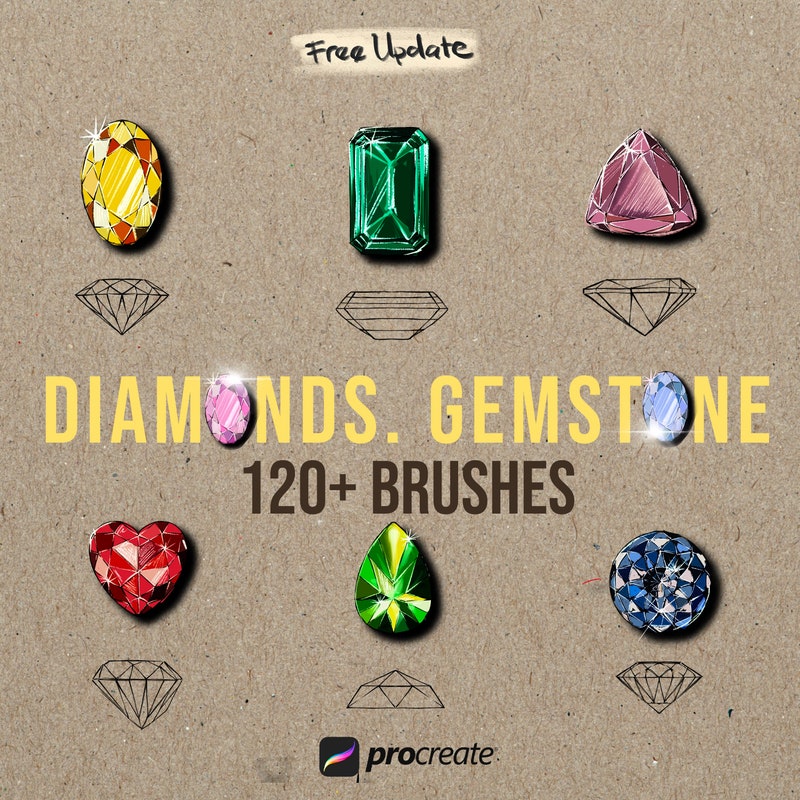 Diamond Stamp - Etsy