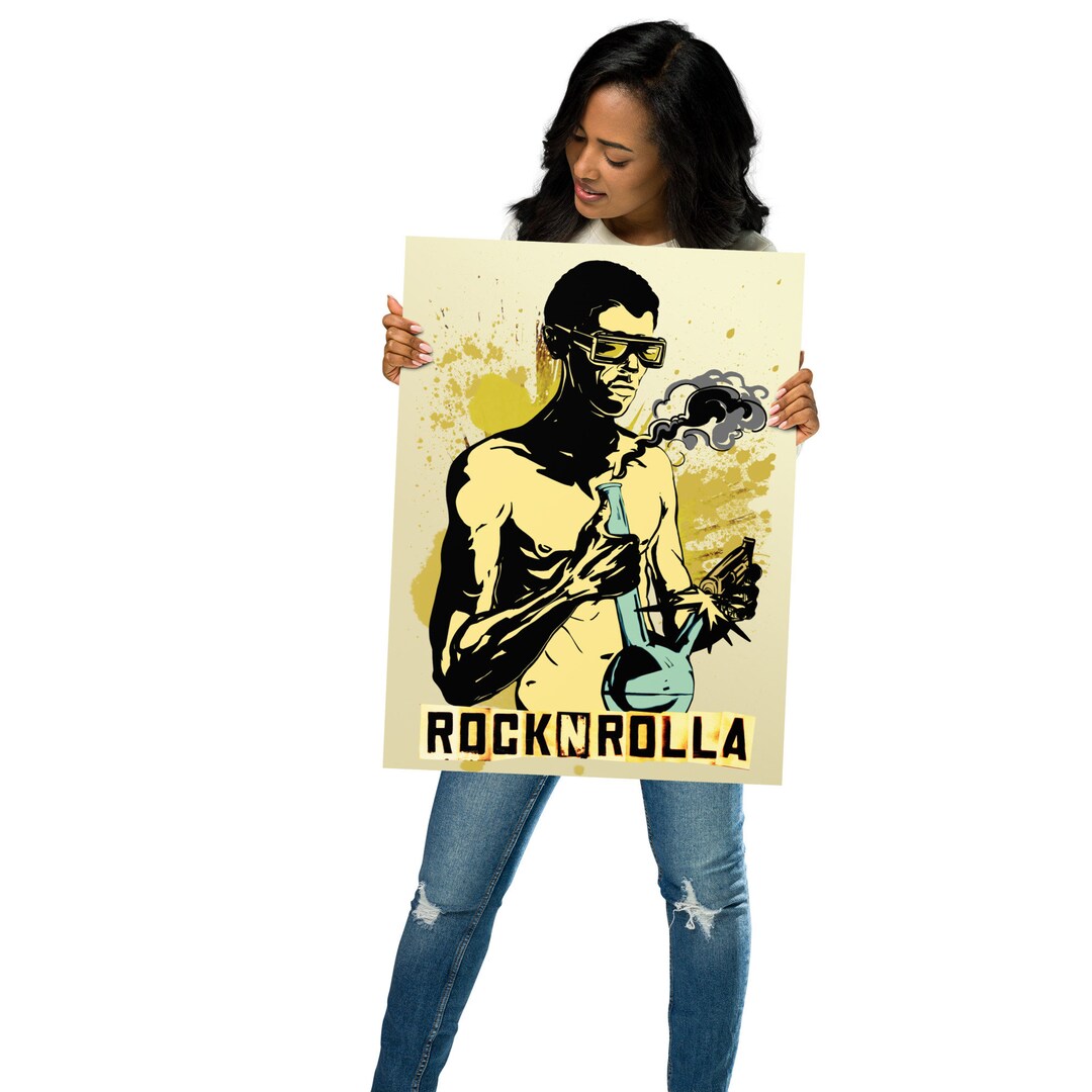 Rock N Rolla Poster - Etsy
