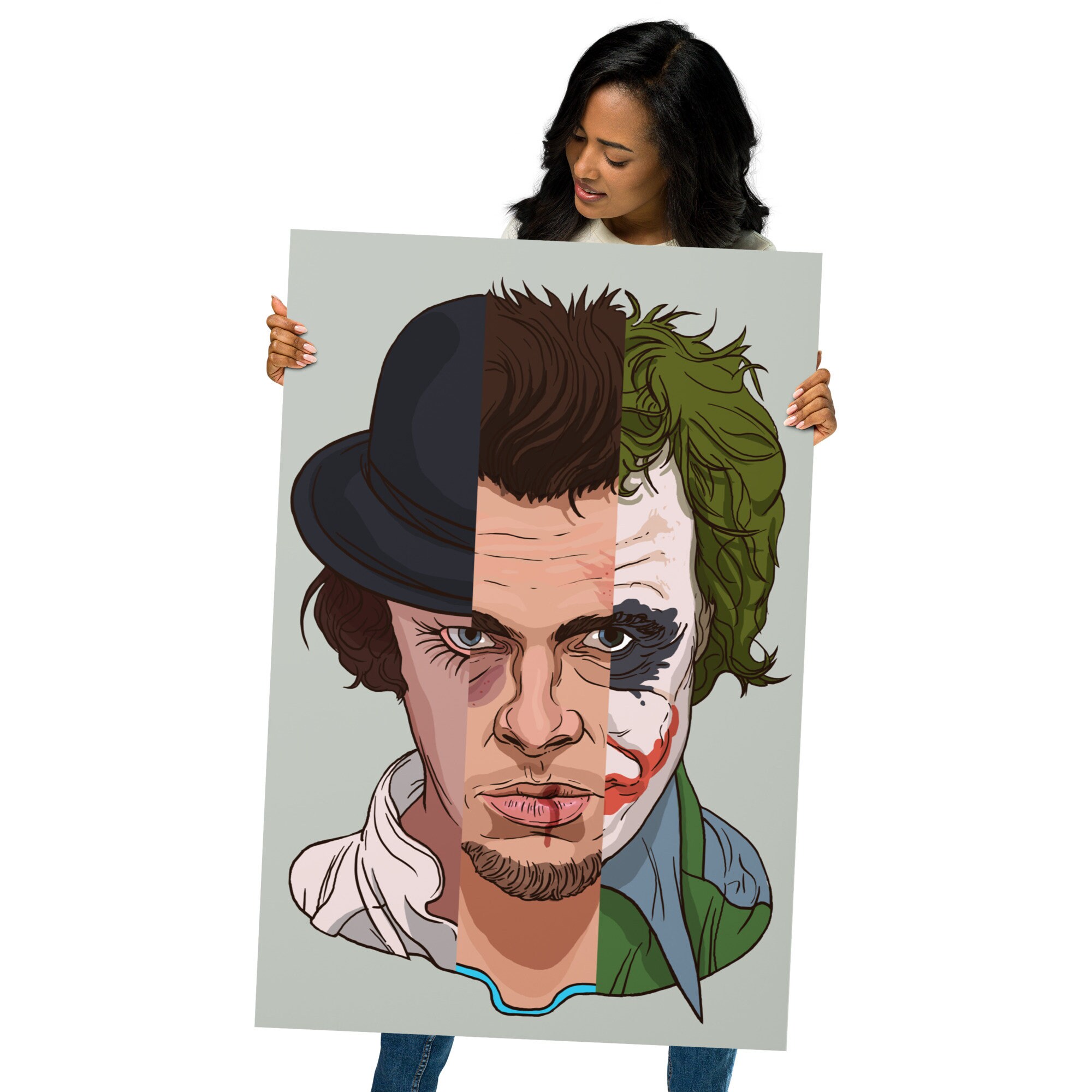 Alex Tyler Joker Poster - Etsy