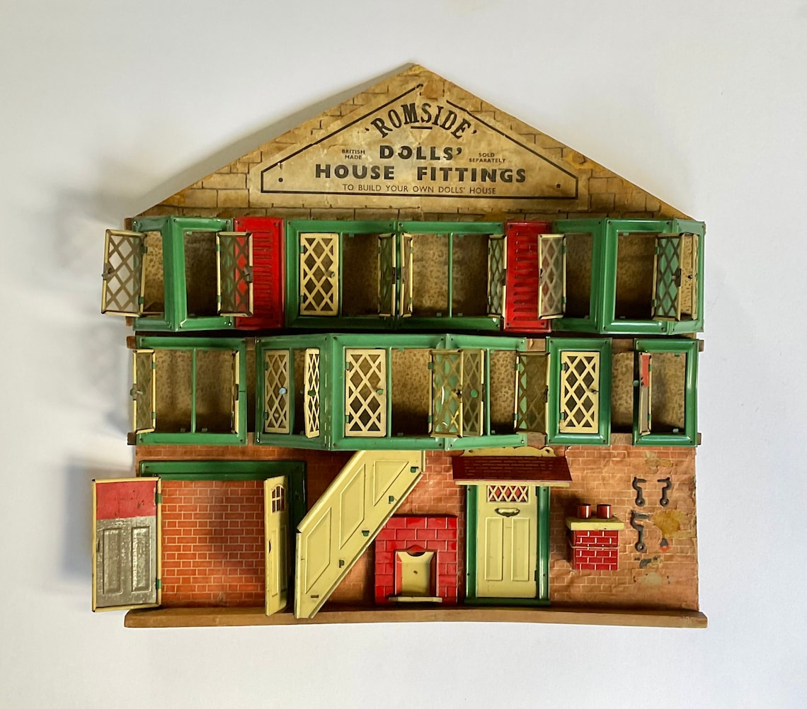 Vintage 1940s/50s Shop Display Romside Dolls House Fittings - Etsy UK