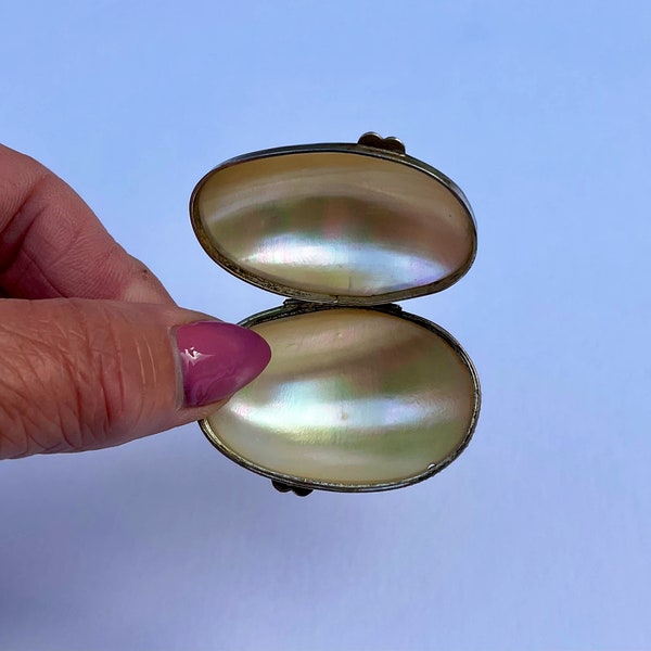 Mother of Pearl Pill Box - Etsy UK
