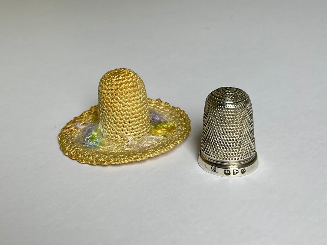 Antique Hallmarked Charles Horner Sterling Silver Thimble Dated 1899 ...