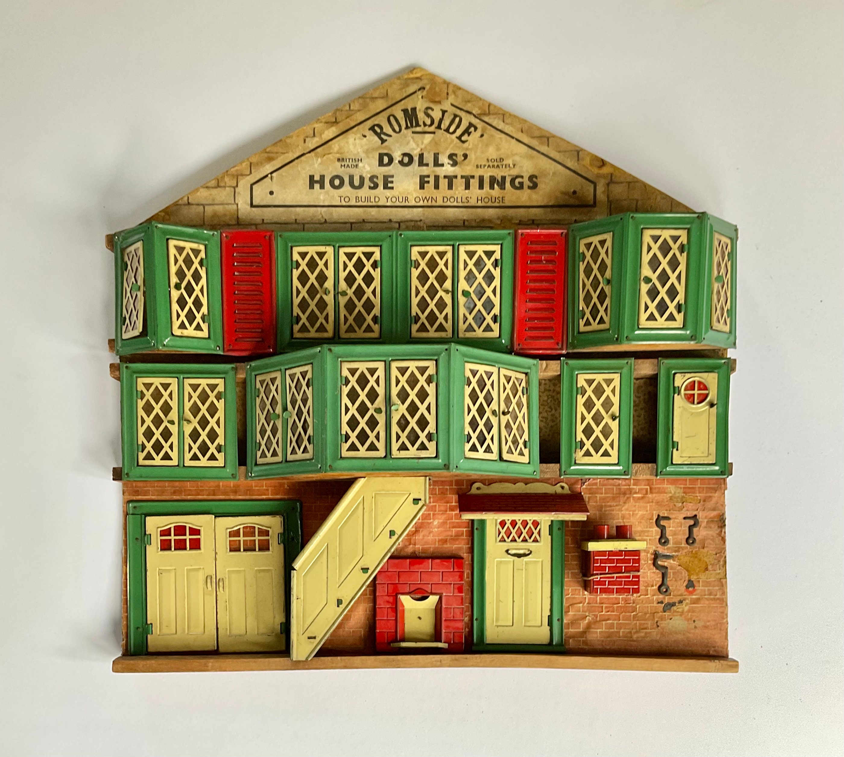 Vintage 1940s/50s Shop Display Romside Dolls House Fittings - Etsy UK