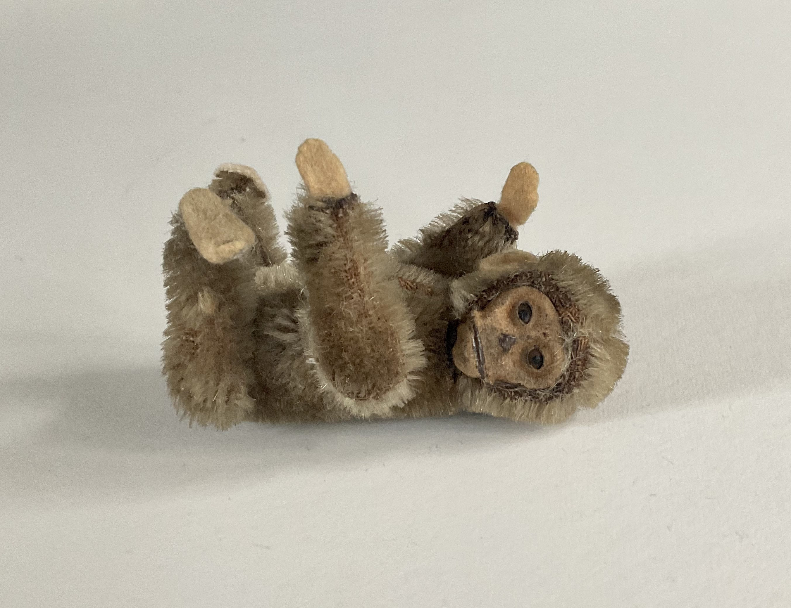 Vintage German Schuco Monkey Perfume Bottle Brown Mohair Plush Circa ...