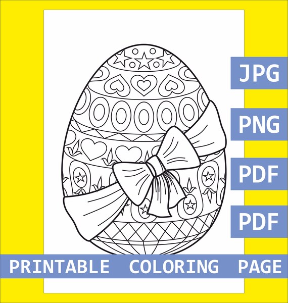 Printable Easter Egg Coloring Pages - Mom. Wife. Busy Life.