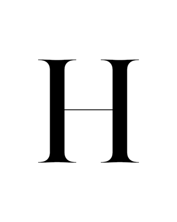 Uppercase H