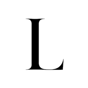 Letter L Uppercase | Digital Printable Art | Instant Download ...