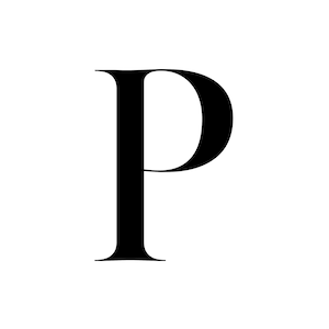 Letter P Uppercase | Digital Printable Art | Instant Download ...