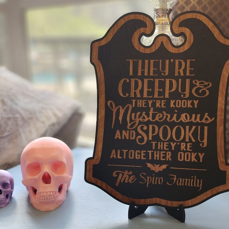 Halloween Wood Sign - Etsy