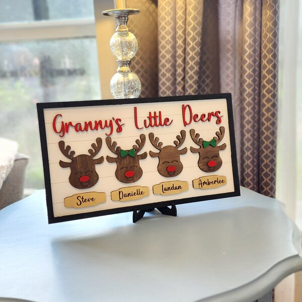 Reindeer Sign - Etsy