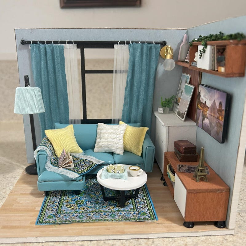 Miniature Room Box - Etsy