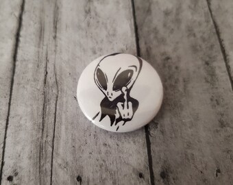 Alien Middle Finger | Etsy