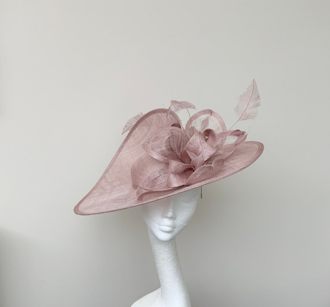 Blush Pink Dusky Pink Wedding Hatinator Hat - Etsy