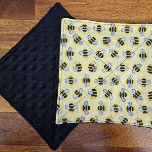 Butterfly Bee Daisy Minky Baby Washcloth: Handmade Flannel Cloth - Etsy