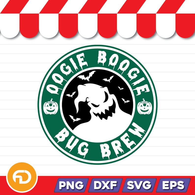 Oogie Boogie Bug Brew Svg, Png, Eps, Dxf Digital Download, Oogie Boogie ...