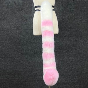 Raccoon Ear and Tail Faux Fur Raccoon Ear and Tail Plug Set Anime ...