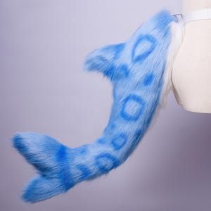 Handmade Faux Fur Shark Puppy Ears and Tail Set: Animal Cosplay - Etsy