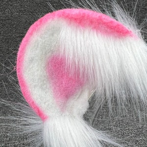 Raccoon Ear and Tail Faux Fur Raccoon Ear and Tail Plug Set Anime ...