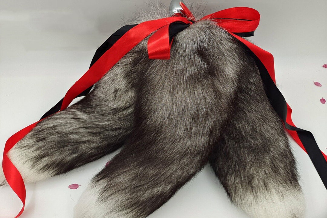 3 Tails Real Fox Tail Fox Tail Cosplay Anime Sexy Cute Animal - Etsy