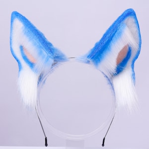 Handmade Faux Fur Shark Puppy Ears and Tail Set: Animal Cosplay - Etsy