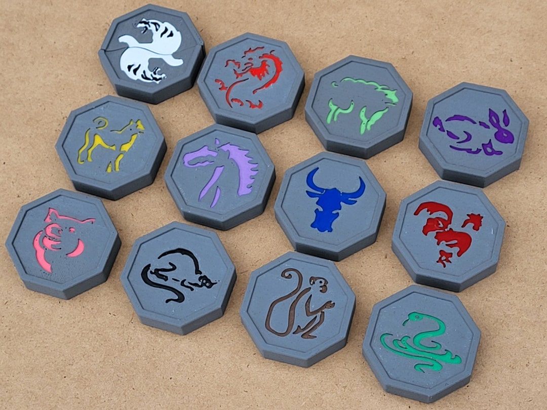 The Twelve Talismans - Jackie Chan Adventures Zodiac - Magnetized - Etsy