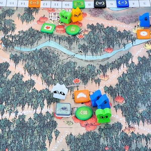 Root Board Game Token Inserts - Etsy